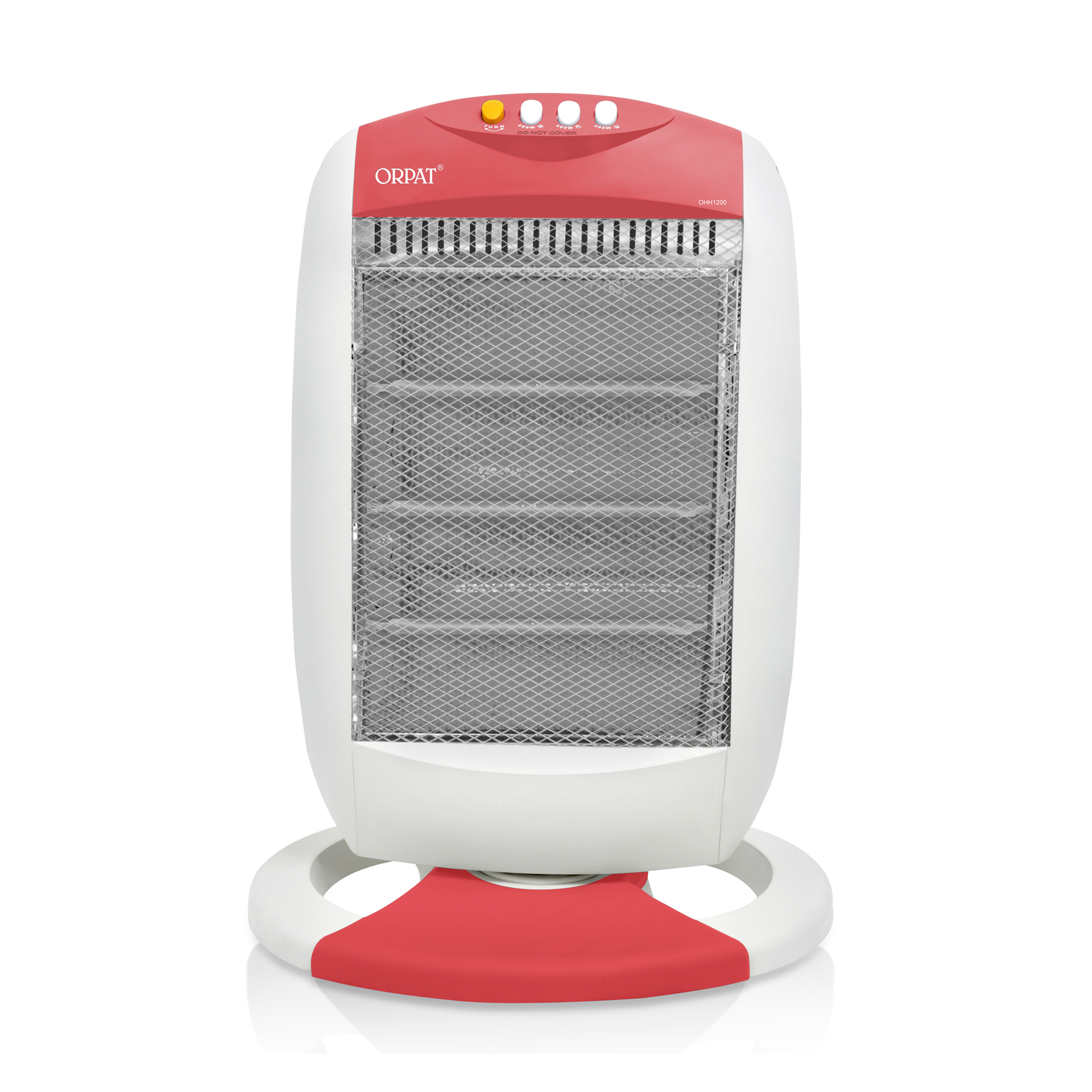 Orpat OHH 1200 Halogen Heaters (Cherry Red) | Orpat Group