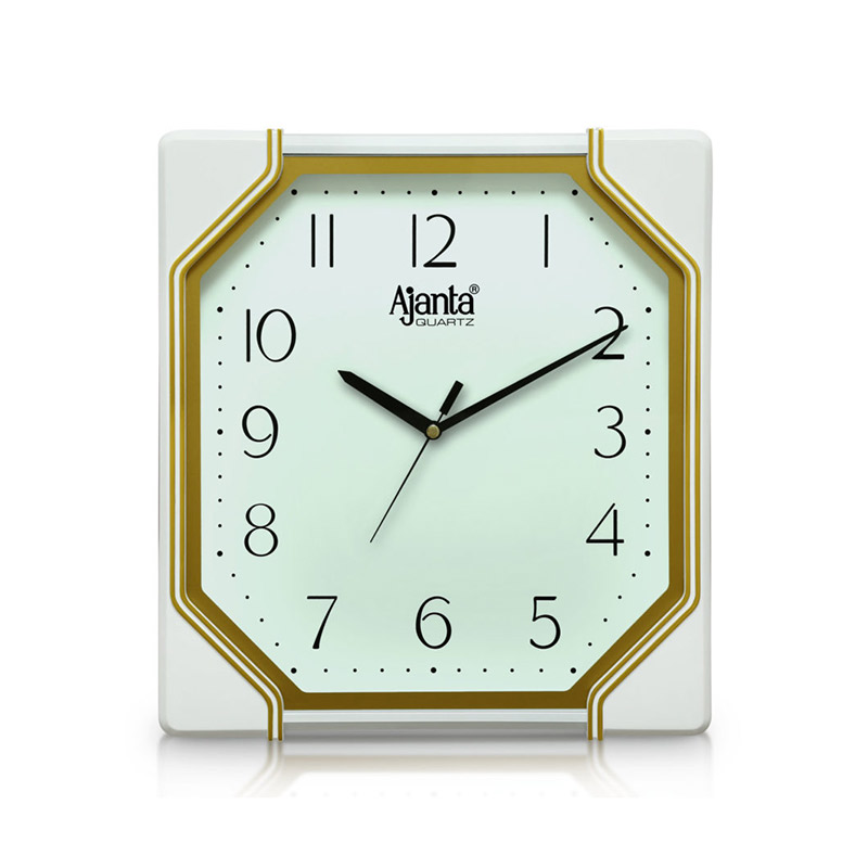 Wall Clock - Fancy Clock - 617 - White - Orpat Group