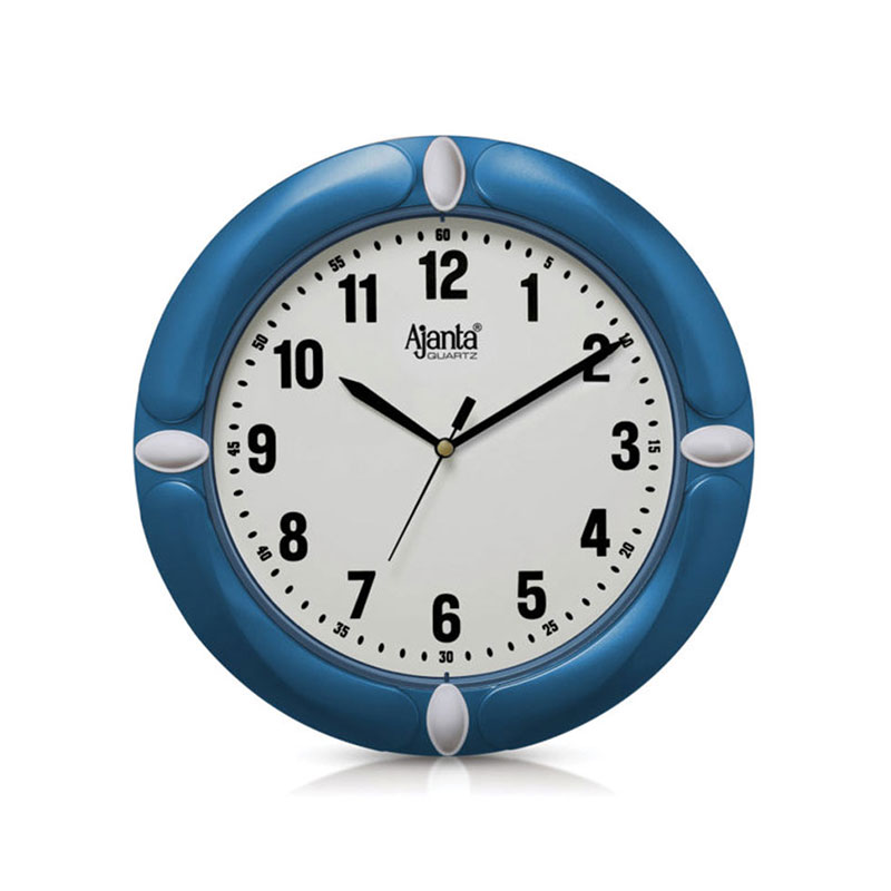 Ajanta 1307 Simple Wall Clock (Blue) | Orpat Group