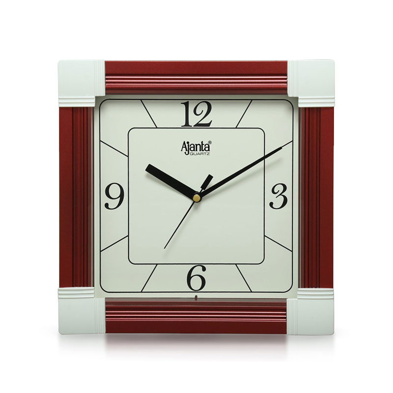 Ajanta 1317 Simple Wall Clock (Red) | Orpat Group