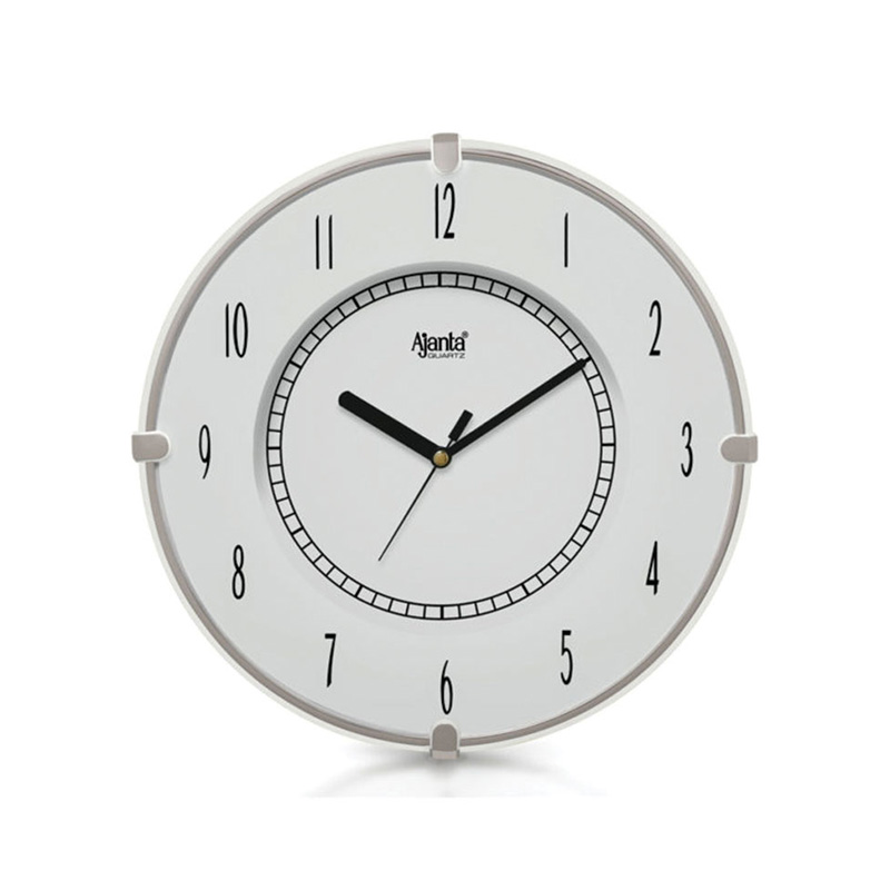 Wall Clock - Simple Clock - 331 - White - Orpat Group