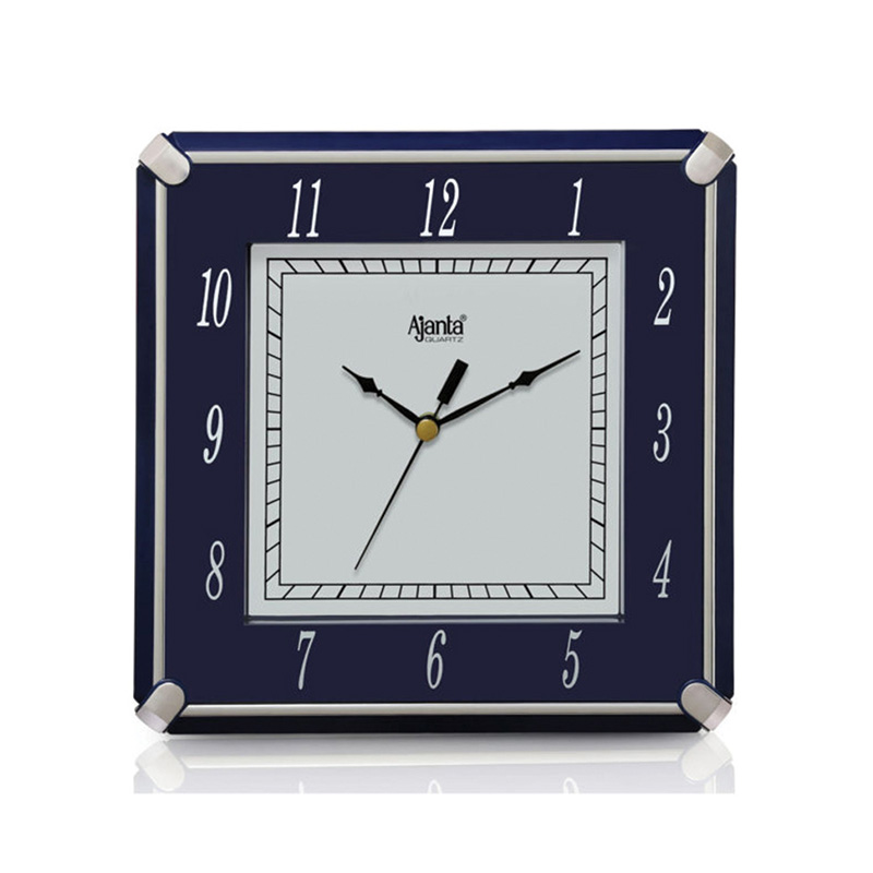 Ajanta 421 Simple Wall Clock (Blue) | Orpat Group