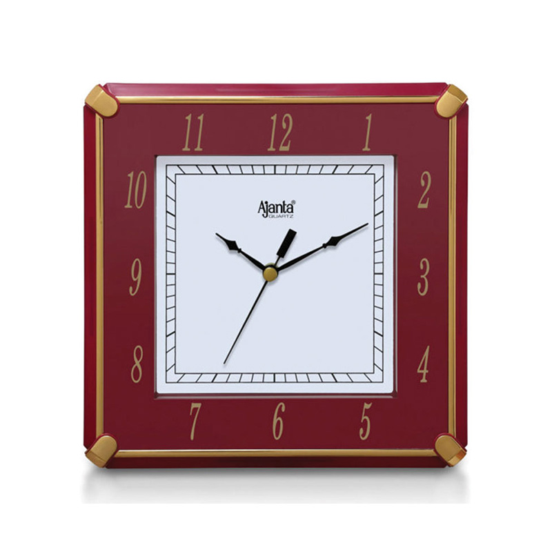 Wall Clock - Simple Clock - 421 - Red - Orpat Group