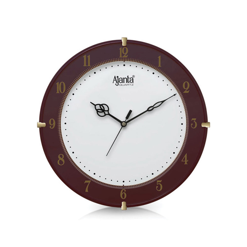 Wall Clock - Simple Clock - 897 - Brown - Orpat Group