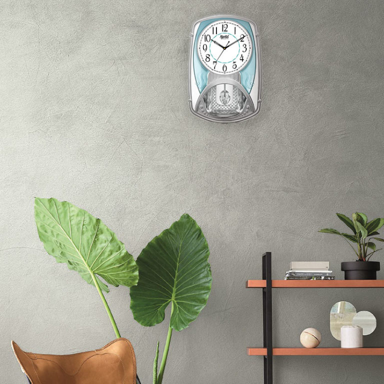 2027 Coral Green Musical Pendulum Clock | Orpat