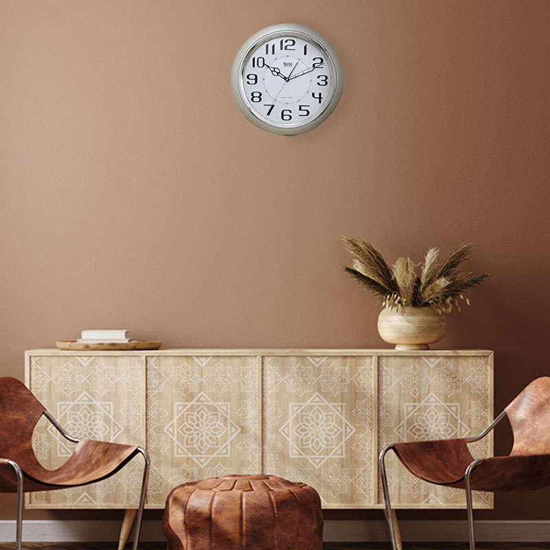 Wall Clock - Designer Clock - 3017 - White - Orpat Group