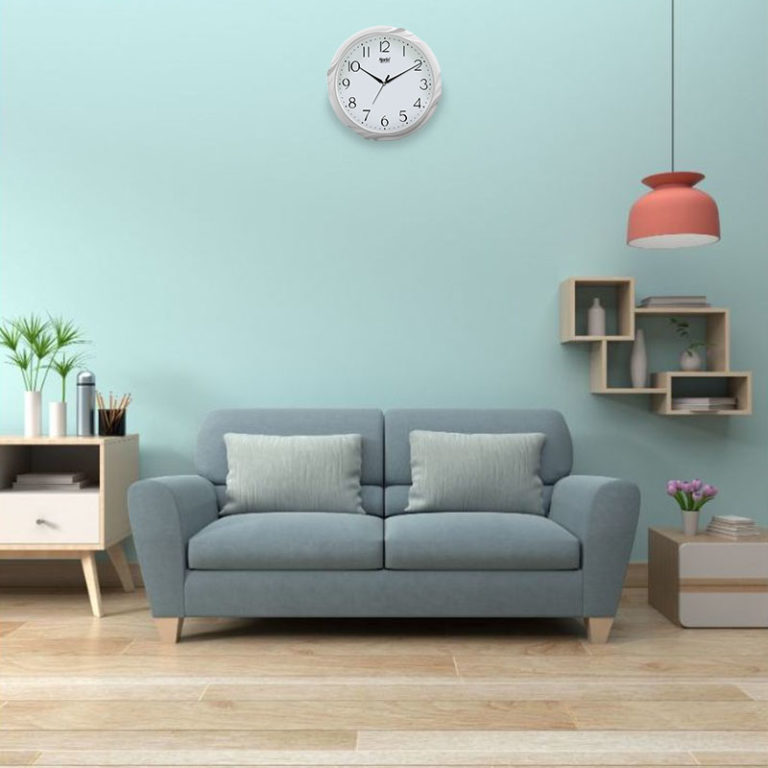 Ajanta 2677 Fancy Wall Clock (White) | Orpat Group