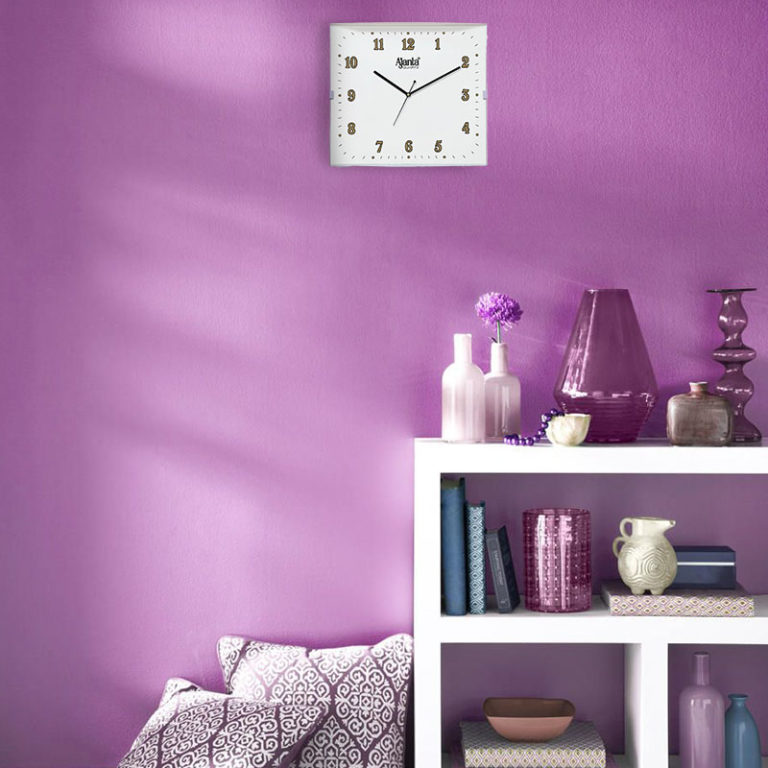 Ajanta 757 Fancy Wall Clock (White) | Orpat Group