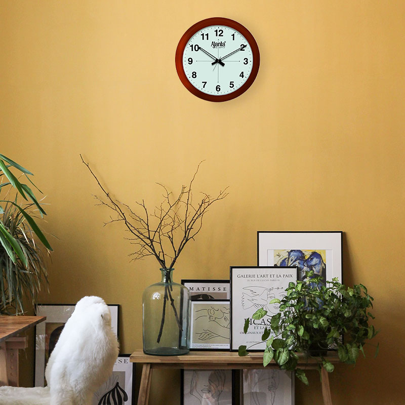 Wall Clock - Office Clock - 557 - Brown - Orpat Group