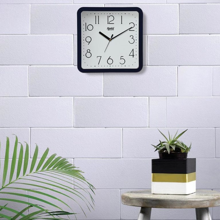 Wall Clock - Simple Clock - 677 - Blue - Orpat Group