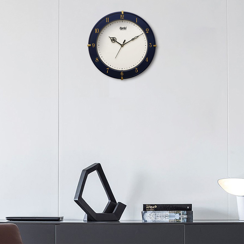 Wall Clock - Simple Clock - 897 - Blue - Orpat Group