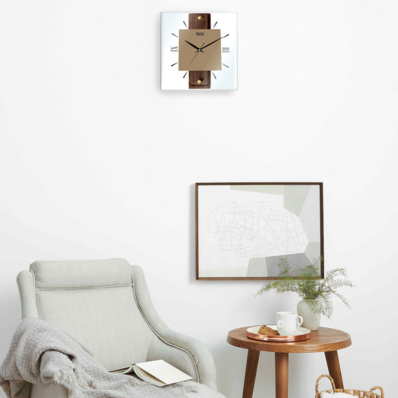 Buy Wooden Sweep Second Clocks Online in India | Orpat Group