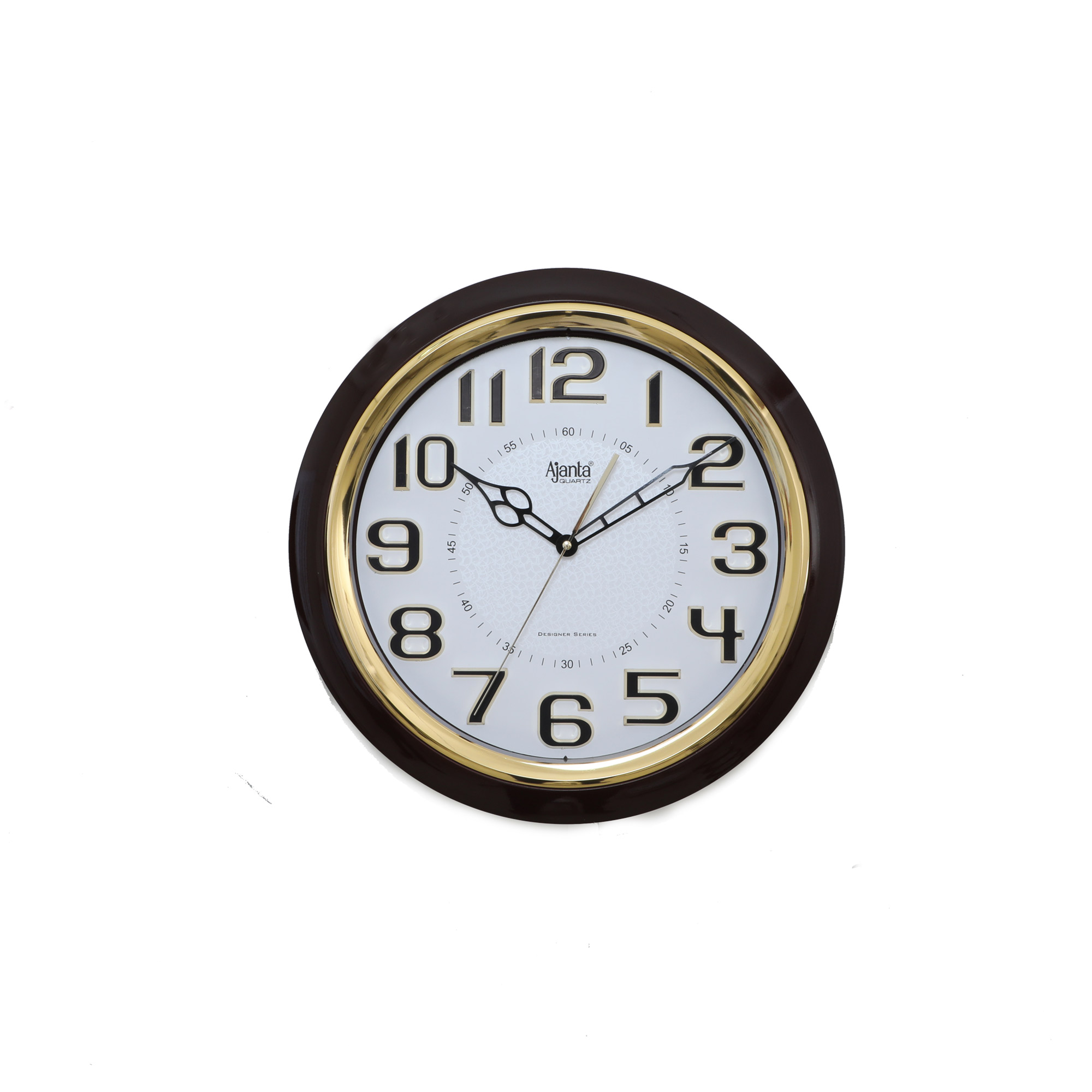 Wall Clock - Designer Clock - 3017 - Brown - Orpat Group