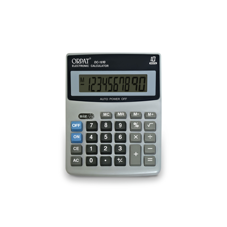 Buy Basic Calculators Online in India | Orpat Group