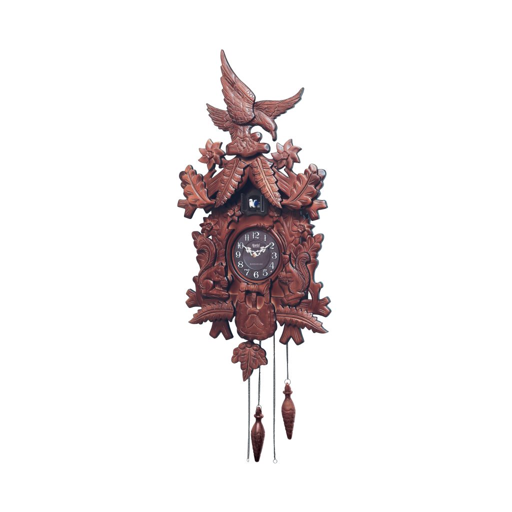 Cuckoo 007 Brown Solid Wood Cuckoo Clock | Orpat