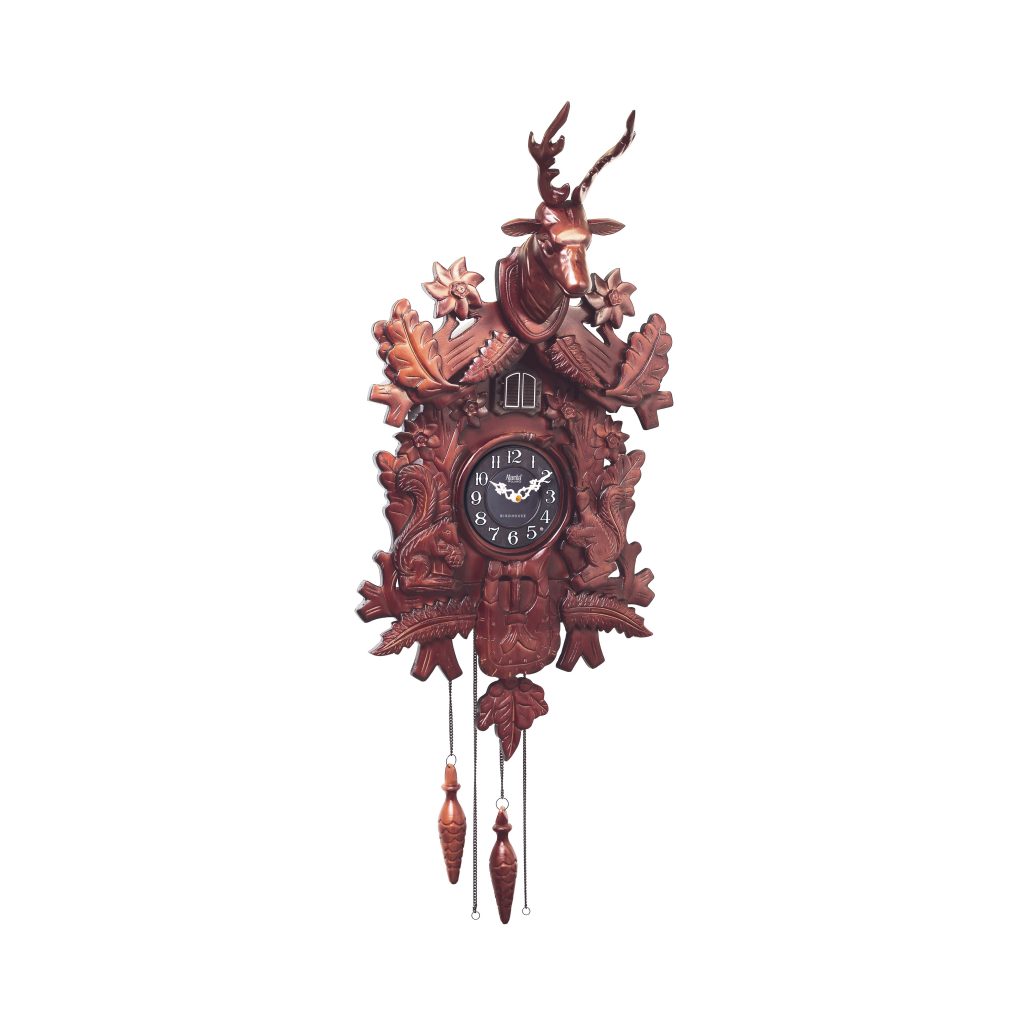 CUCKOO 027 Brown Solid Wood Cuckoo Clock | Orpat