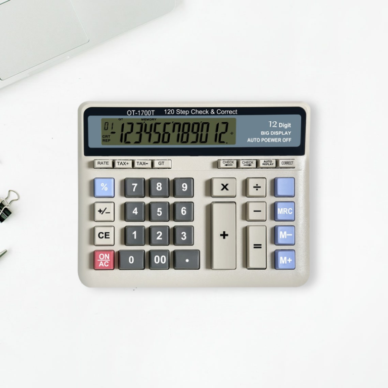 Buy Orpat OT 512 GT Black Desktop Calculator