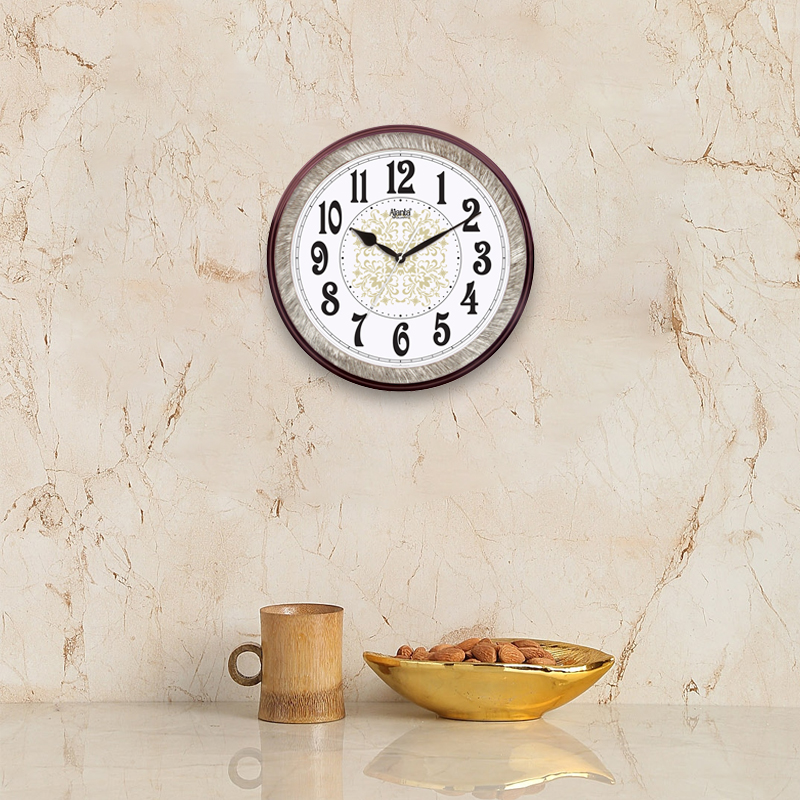 Ajanta 3047 Designer Wall Clock (White) | Orpat Group
