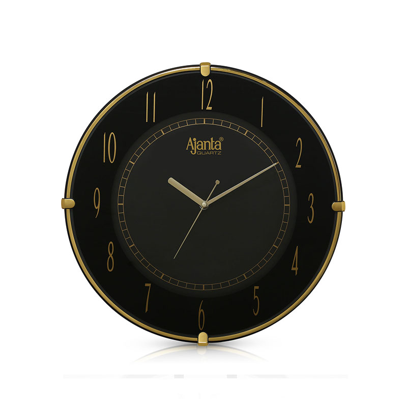 Wall Clock - Fancy Clock - 1197 - Black - Orpat Group