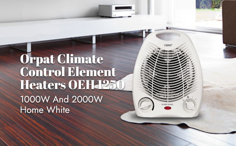 Orpat OEH 1250 Element Heaters (Home White) | Orpat Group