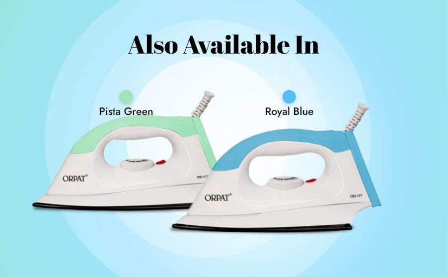 Orpat OEI 177 Dry Iron (Royal Blue, 1000 Watts)