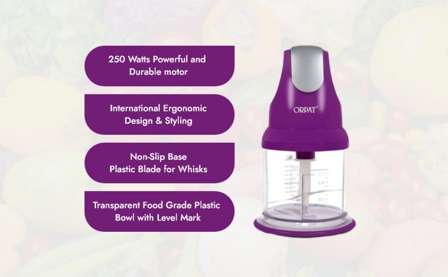 Orpat EXPRESS CHOPPER (White) Kitchen Helpers Chopper| Orpat Group