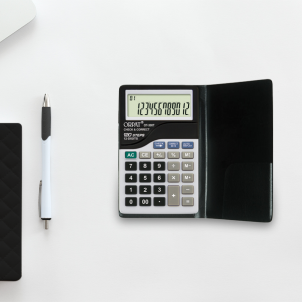 Buy Orpat OT 400 GT Dark Grey Desktop Calculator