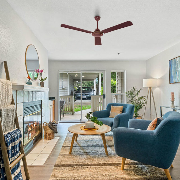 Orpat 75 Watts AB Brown Air Storm | High Performance Premium ceiling Fans