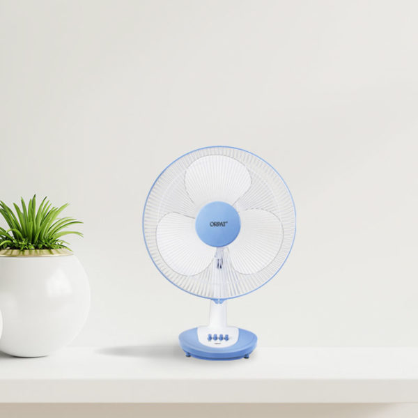 Orpat OTF 3327 Table Fan (Baby Blue, 400mm, 1350 RPM)