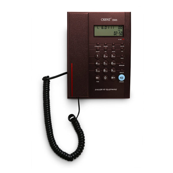 Buy Orpat 3565 Red Caller Id Telephone