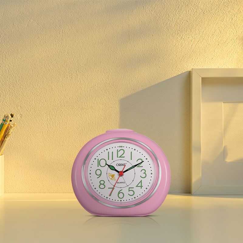 Orpat TBM-747 Bell Alarm Clock (Pink) | Orpat Group