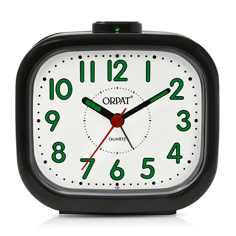 Orpat TBB-127 (4.5 V) Buzzer Alarm Clock (Black) | Orpat Group