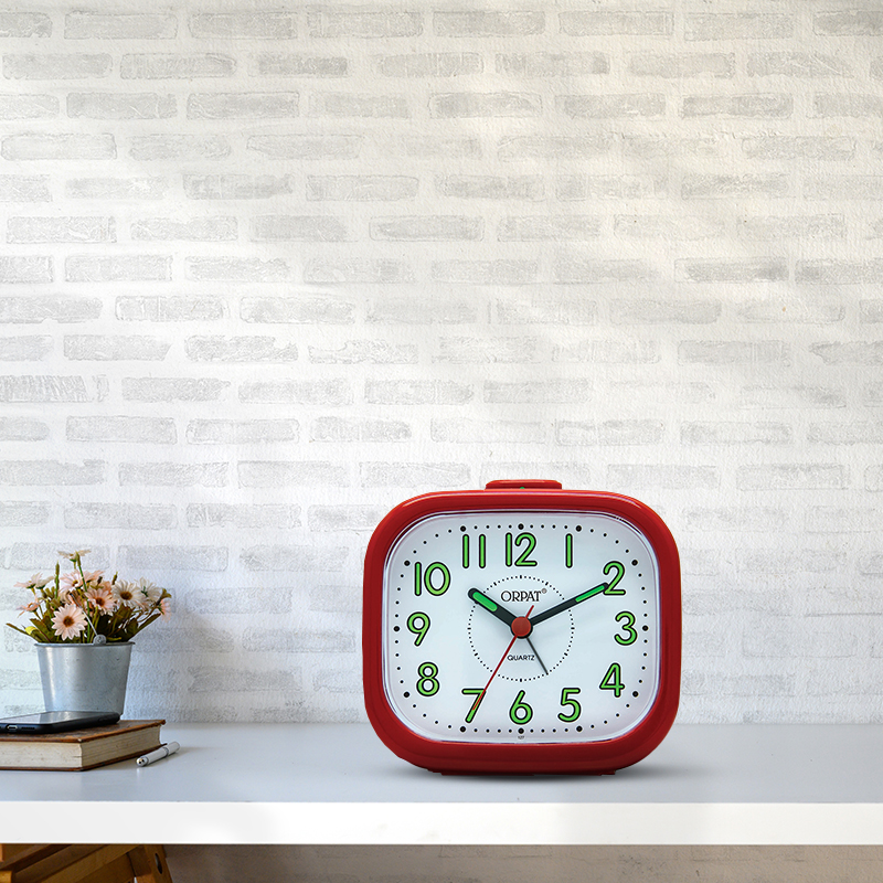 Orpat TBB-127 Buzzer Alarm Clock (Red) | Orpat Group