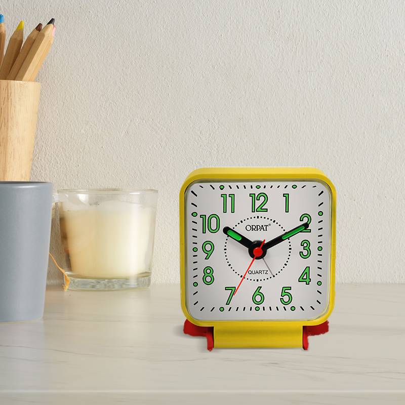 Orpat TBB-157 Buzzer Alarm Clock (Yellow) | Orpat Group