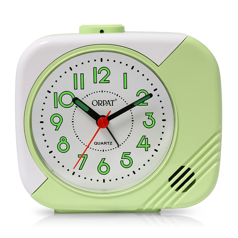 Orpat TBB-207 Buzzer Alarm Clock (Parrot Green) | Orpat Group