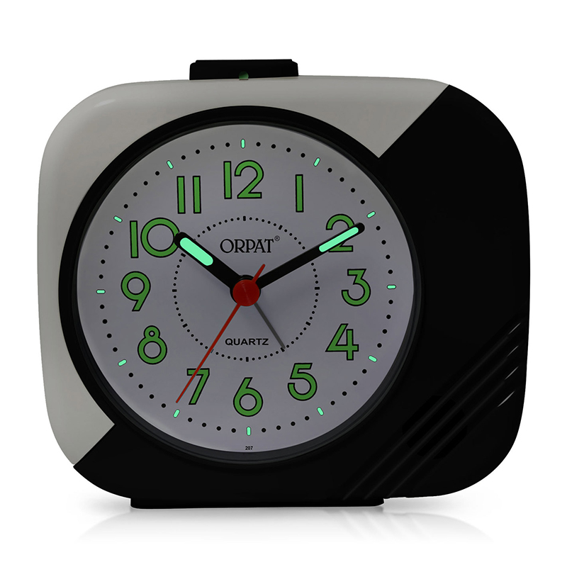 Orpat TBB-207 (N.G.) Buzzer Alarm Clock (Black) | Orpat Group