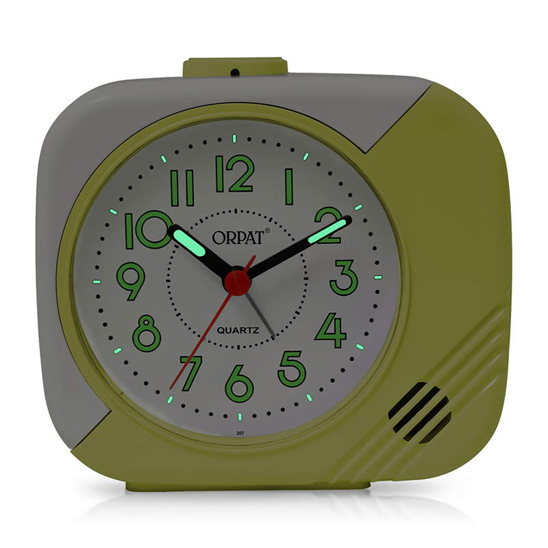 Orpat TBB-207 (N.G.) Buzzer Alarm Clock (Lemon Yellow) | Orpat Group