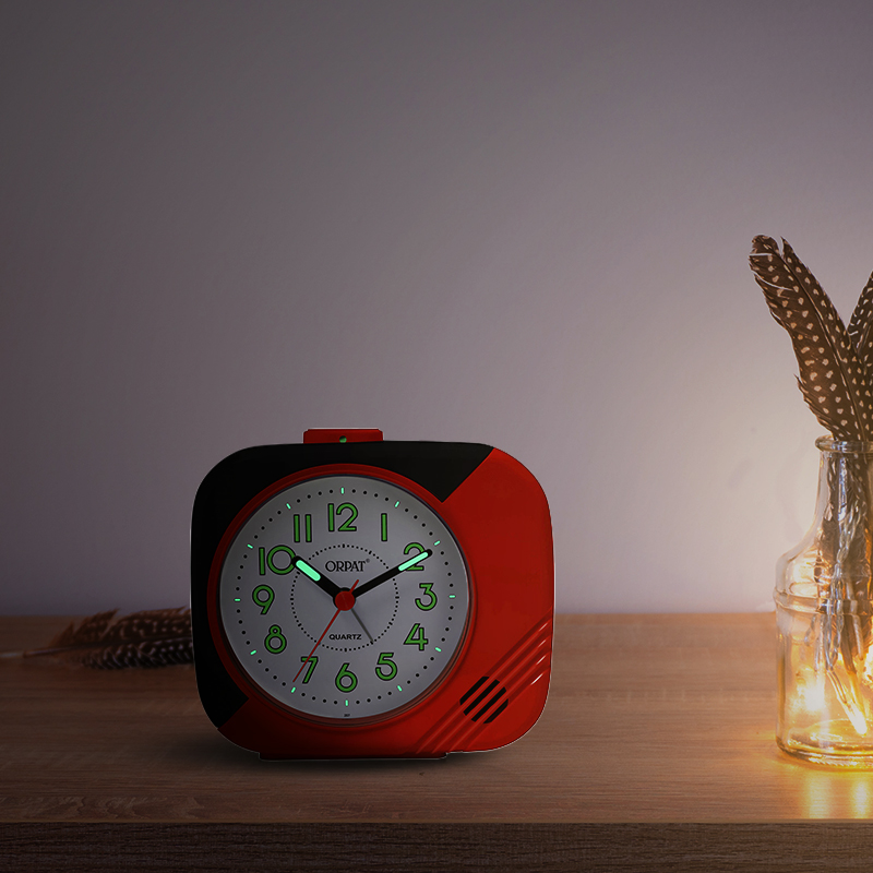 Orpat TBB-207 (N.G.) – Buzzer Alarm Clock (Red) | Orpat Group