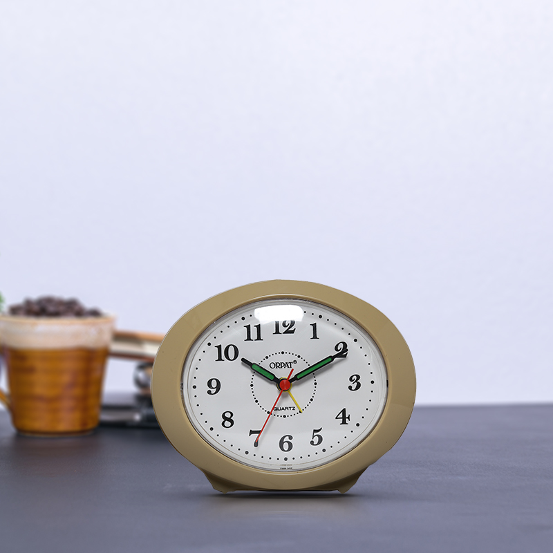 Orpat TBB-307 Buzzer Alarm Clock (Apricot) | Orpat Group