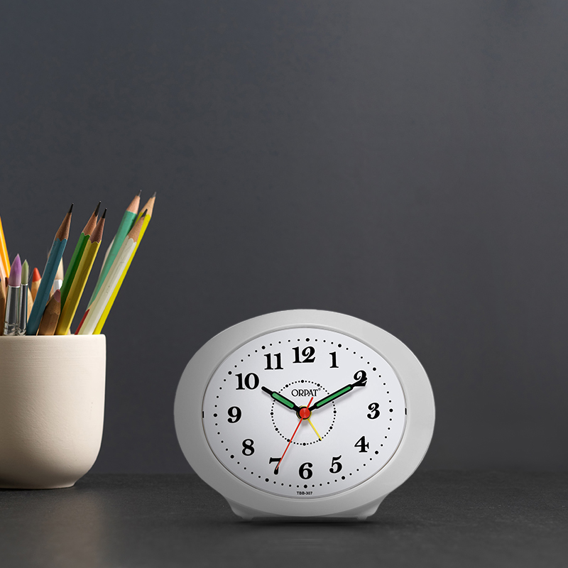 Orpat TBB-307 Buzzer Alarm Clock (White) | Orpat Group