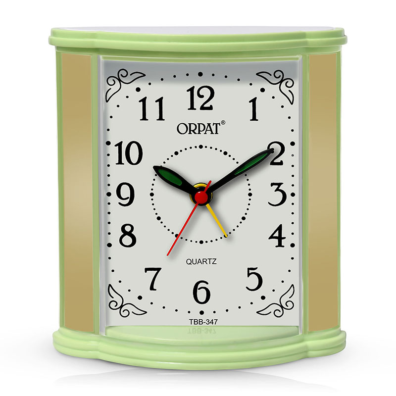 Orpat TBB-347 Buzzer Alarm Clock (Parrot Green) | Orpat Group