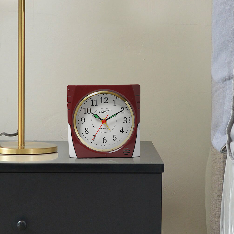 Orpat TBB-357 Buzzer Alarm Clock (Burgundy) | Orpat Group