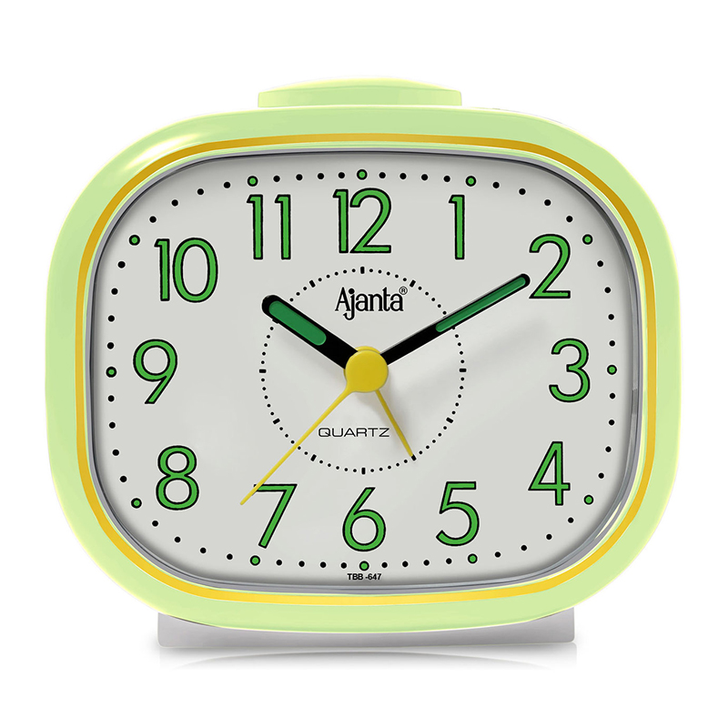Orpat TBB-647 Buzzer Alarm Clock (Parrot Green) | Orpat Group