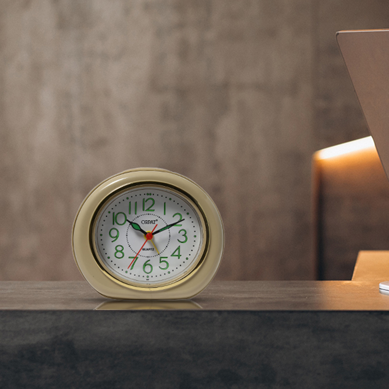 Orpat TBB-747 Buzzer Alarm Clock (Apricot) | Orpat Group