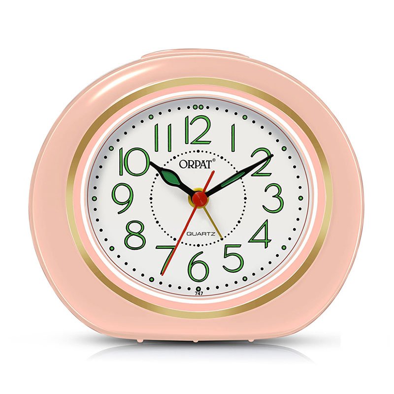 Orpat TBB-747 Buzzer Alarm Clock (Light Pink) | Orpat Group