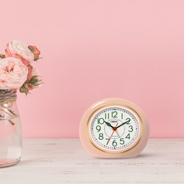 Orpat TBB-747 Buzzer Alarm Clock (Light Pink) | Orpat Group
