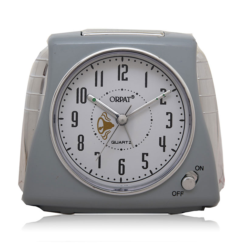 Orpat TBSMZL-867 – 555 Musical Alarm Clock (Grey) | Orpat Group