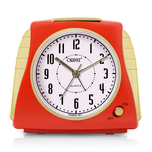 Orpat TBSMZL-867 Musical Alarm Clock (Red) | Orpat Group
