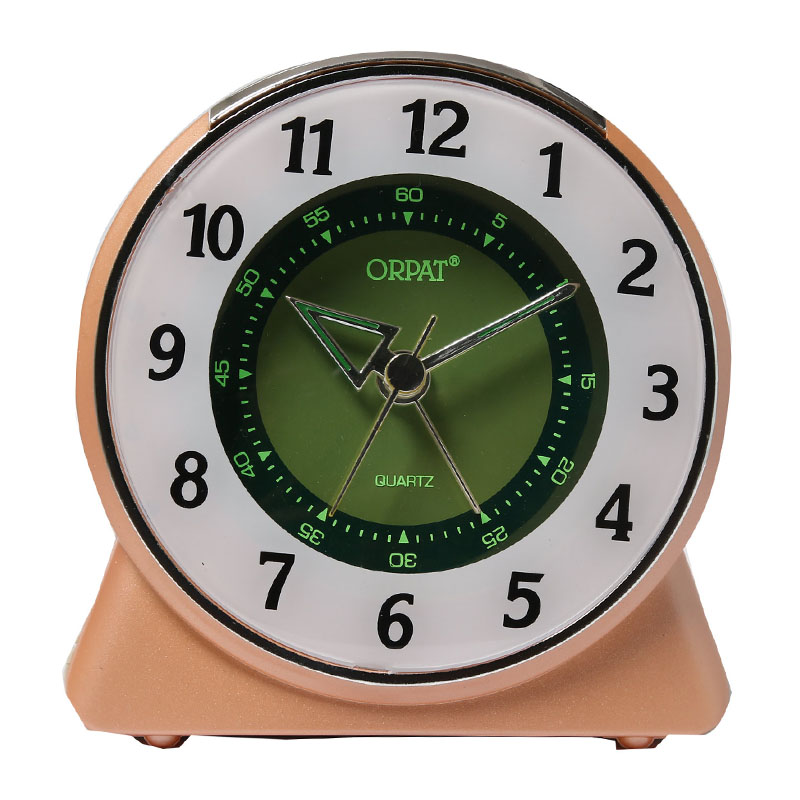 Orpat TBSLF-657 Musical Alarm Clock (Golden) | Orpat Group