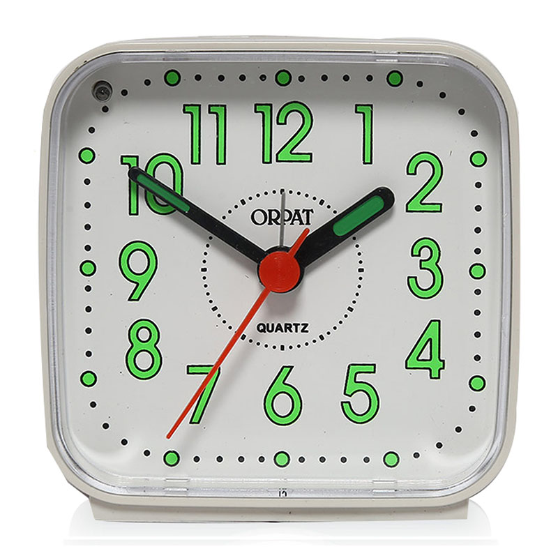 Orpat TBB-347 Buzzer Alarm Clock (White) | Orpat Group